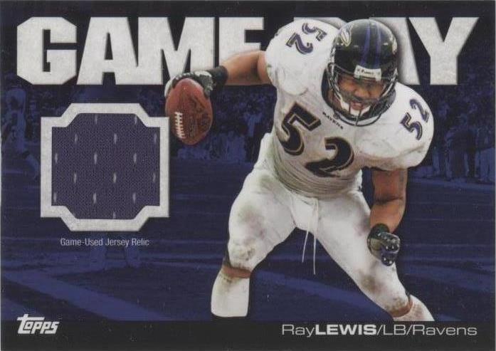 2011 Topps - Game Day Relics Ray Lewis #GDR-RL (MEM) for sale online | eBay