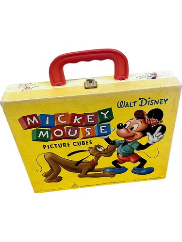 Disney Mickey Mouse Picture Cubes Box Set Vintage Collectable Toy | eBay