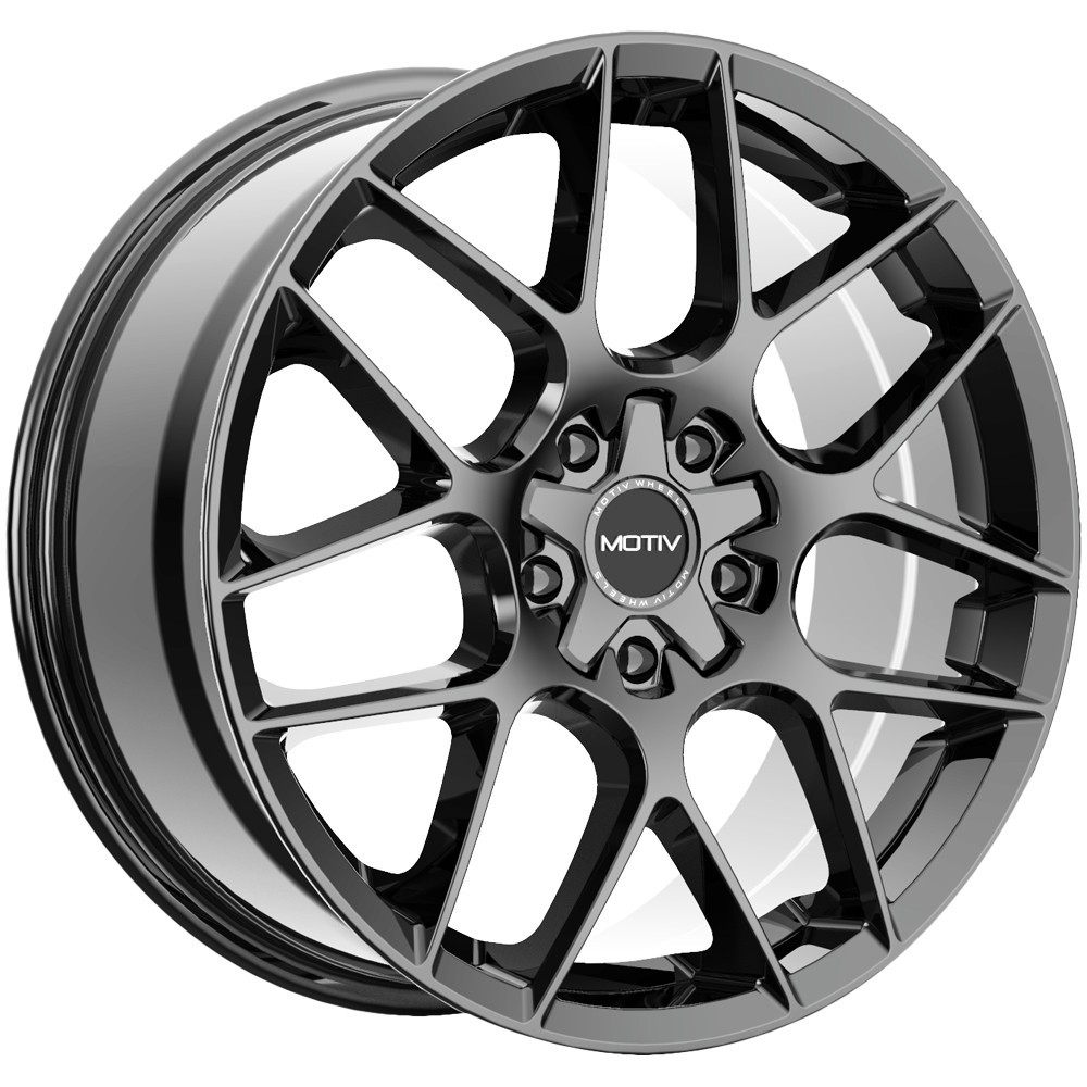 (Set of 4) Motiv 435G Foil 18x8 5x112/5x4.5" +42mm Gunmetal Wheels Rims ...