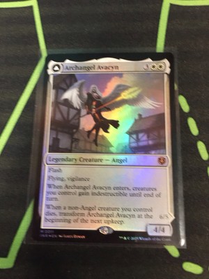 MTG Magic The Gathering Archangel Avacyn Foil Boros Angel Legendary ...