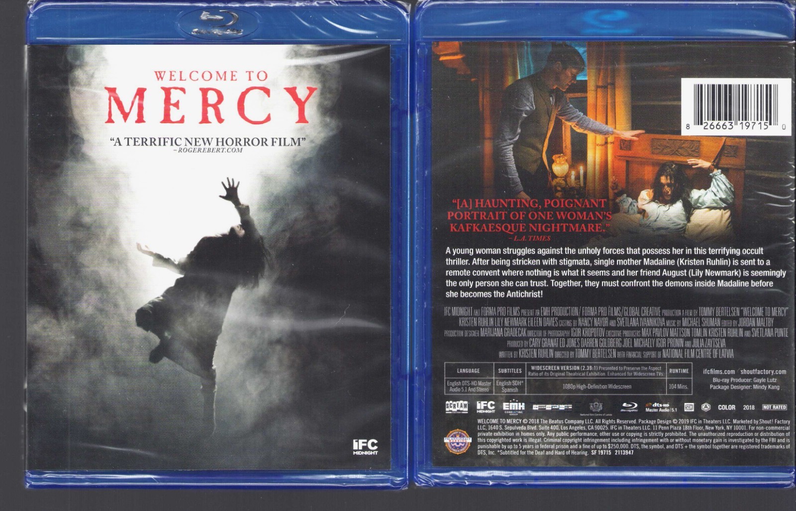 Welcome To Mercy (Blu-ray) 2018 Horror Thriller - Scream Factory - New ...