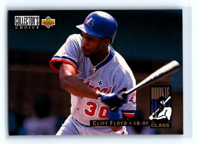1994 Upper Deck Collectors Choice Rookie Class Cliff Floyd Montreal ...