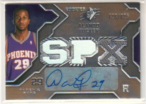 2007-08 SPx #117 Alando Tucker JSY AU RC Auto/825 - NM-MT | eBay