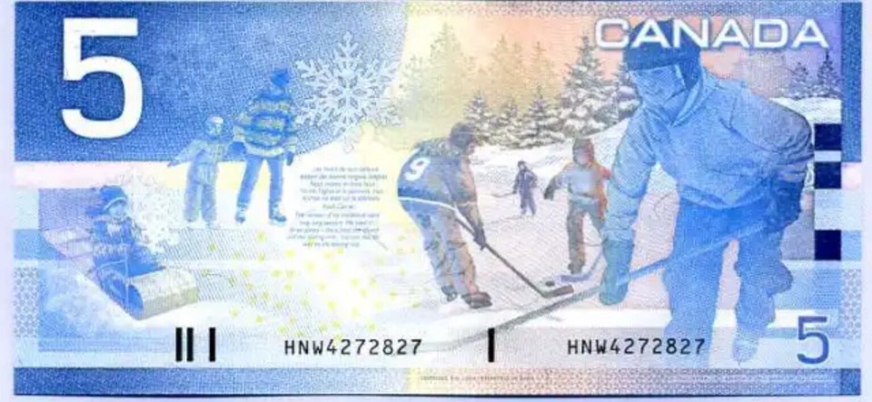 Canada 5 Dollars Circulated Bill 2002 Currency. $5 Canadian CAD ...
