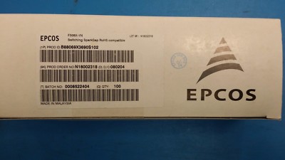 (5 PCS) B88069X3690S102 EPCOS FS06X-1N GAS DISCHARGE TUBES 2 ELECT 600V ...