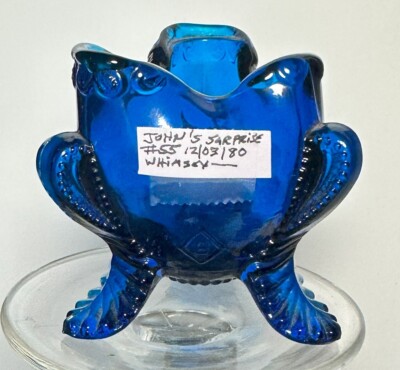 Boyd Glass Forget Me Not Toothpick John's Surprise #55 Whimsy | eBay