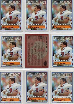 1983 TOPPS 27 JEFF VAN NOTE FALCONS | eBay
