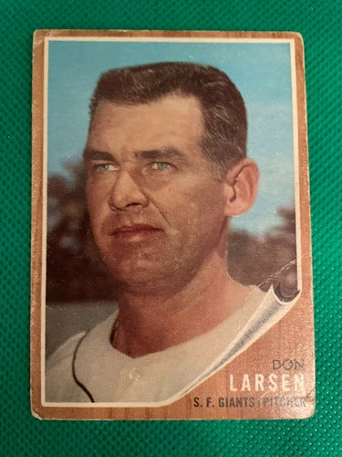 1962 topps # 33 DON LARSON | eBay