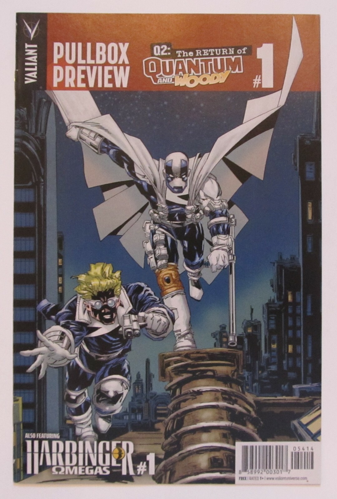 VALIANT FIRST PULLBOX PREVIEW # 6 NM 9.4 VALIANT 2014 QUANTUM AND WOODY ...