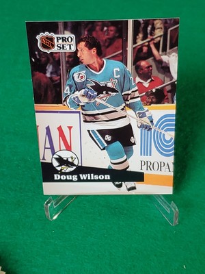1991-92 Pro Set Hockey Card Doug Wilson San Jose Sharks #478 | eBay
