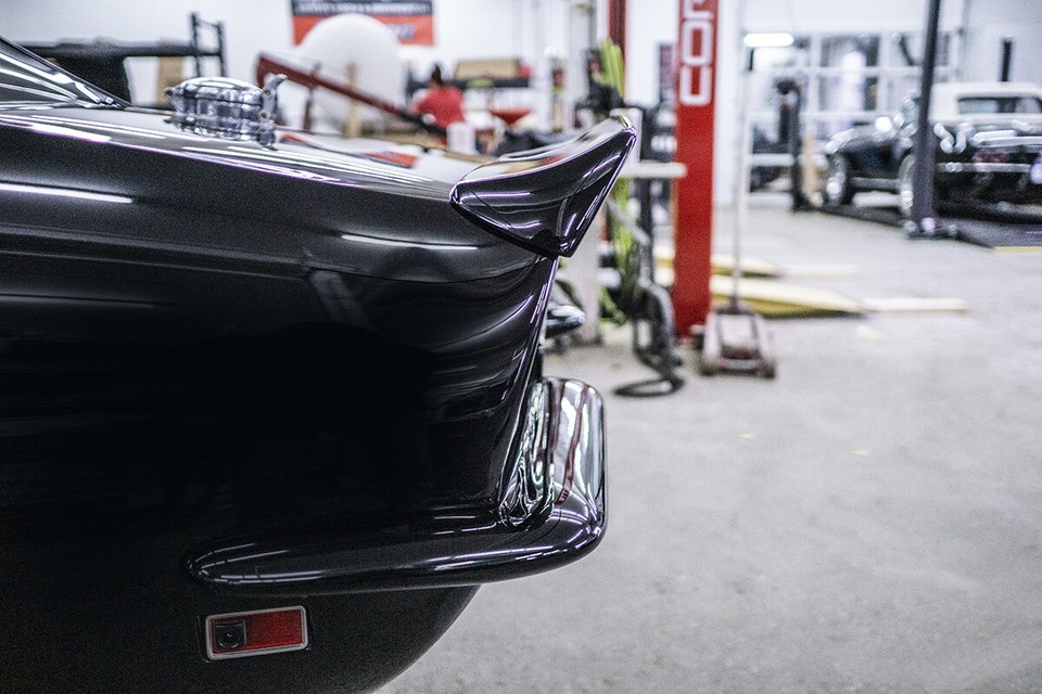 1968-1973 Corvette C3 Custom Fiberglass Power Spoiler Rear | Black ...