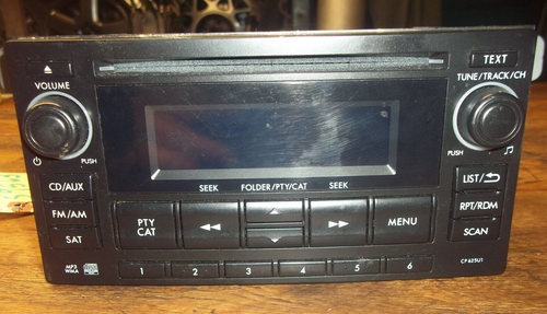 2013 SUBARU FORESTER Am Radio Fm CD Compatto Disco MP3 Lettore Stereo ...