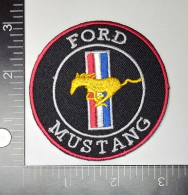 Patch Mustang Ford Automotibe High Quality Patch Iron On or Sew On | eBay