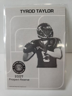 Tyrod Taylor 2007 Prospect Reserve Card GTC | eBay