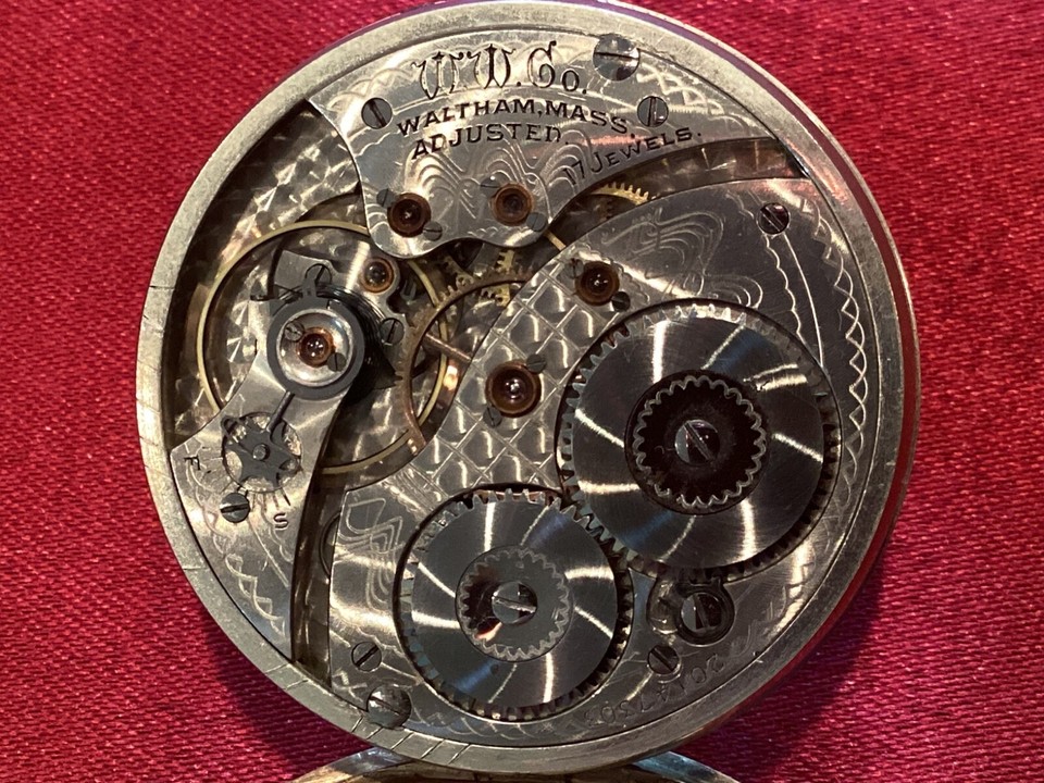 Waltham Men's Pocket Watch - 17 J ~Illinois Watch Case Co. Elgin USA ...