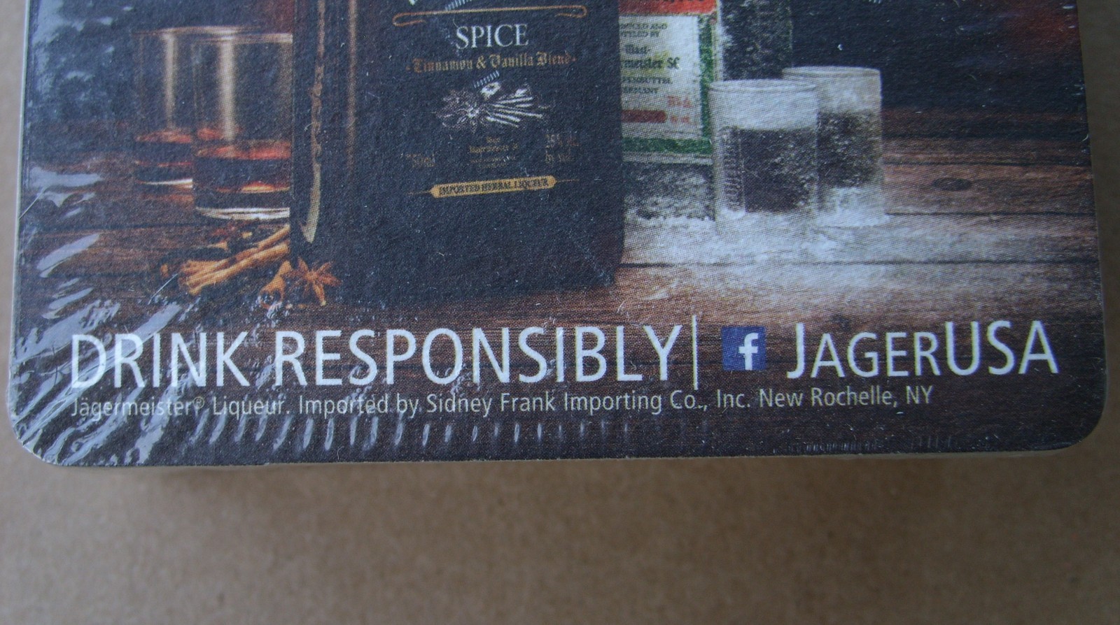 (20) JAGERMEISTER - "JAGER SPICE" PROMOTIONAL CARDBOARD DRINK COASTERS ...