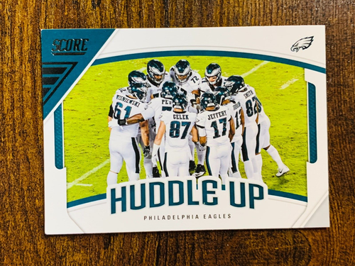 2018 Score Huddle Up #4 Philadelphia Eagles | eBay