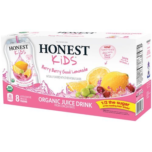 Honest Kids Organic Berry Good Lemonade 8 Ct for sale online | eBay
