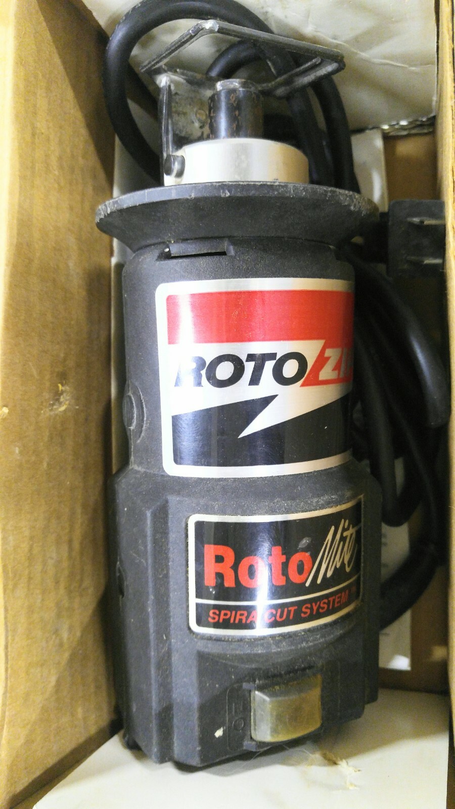 RotoZip #RTM01 ROTOMITE 3.6A 30,000 RPM Spiral Saw W/ Manual In Org Box ...