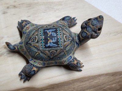 Jon Stuart Anderson Turtle 2008 Swallows (Rare) Polymer Clay FIMO ...