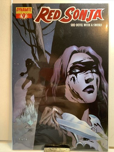New! Red Sonja #9 High End Red Foul Limited 1/399 W/ COA Dynamite ...