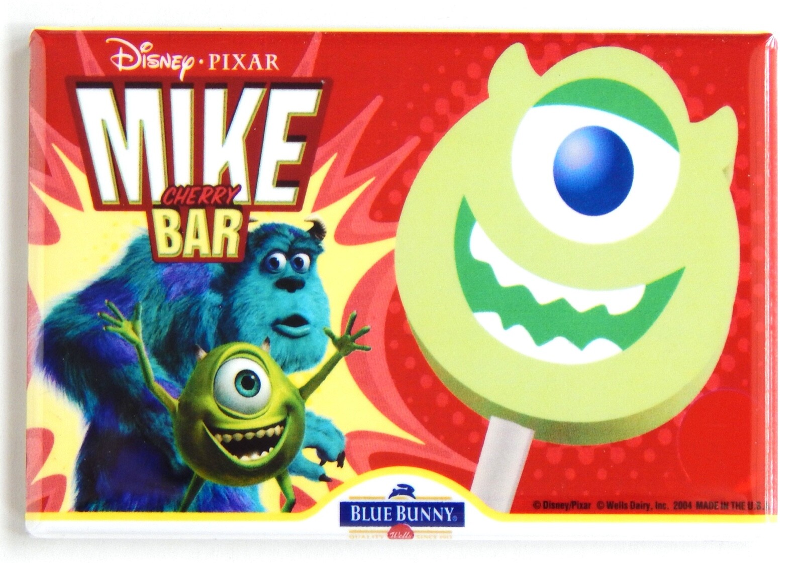 Monsters Inc Ice Cream FRIDGE MAGNET sign bar | eBay