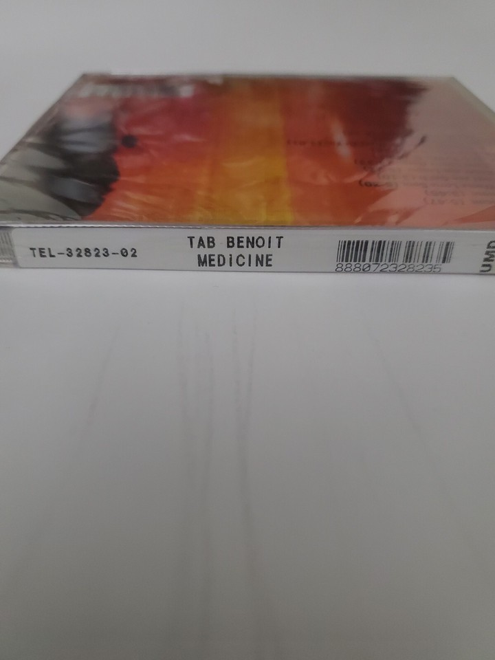 Tab Benoit "Medicine" Blues Full CD Sealed Brand New Mint Best Blues ...