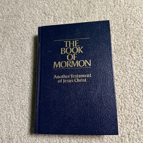 The Book of Mormon Another Testament of Jesus Christ 1981 Blue ...