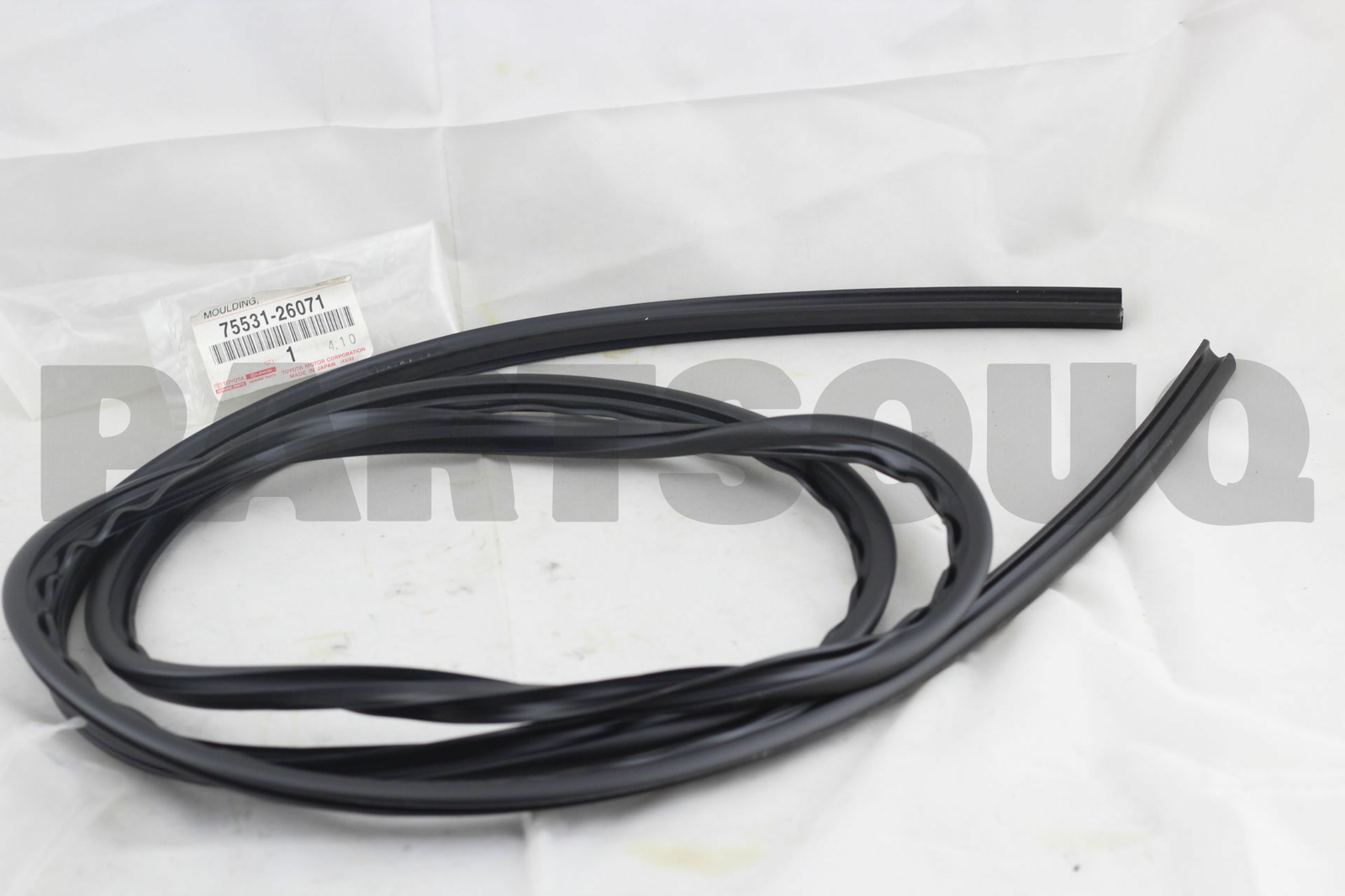 7553126071 Genuine Toyota MOULDING, WINDSHIELD, OUTER UPPER 75531-26071 ...