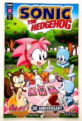 Sonic the Hedgehog Amy's 30th Anniversary RI Hernandez 1:10 Variant NM ...