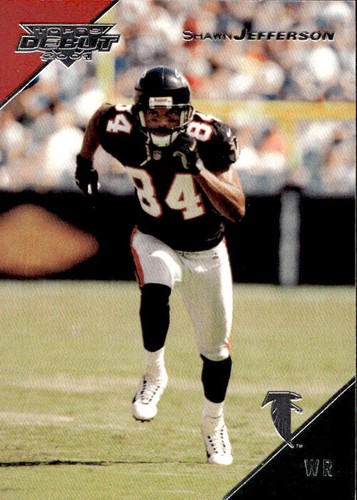 2001 Topps Debut Shawn Jefferson 59 Atlanta Falcons | eBay
