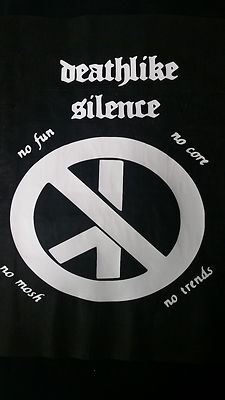 Deathlike Silence-Label T-Shirt Design/Mayhem/Black Metal/NICE! | eBay