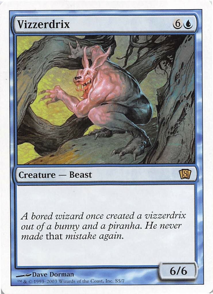 Vizzerdrix *Rare* Magic MtG x1 Eighth 8th Edition MP | eBay
