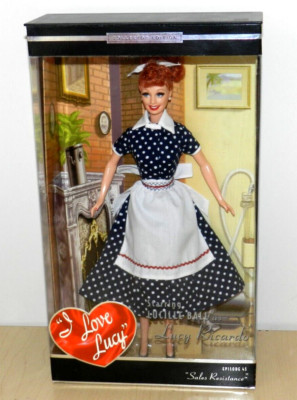 BARBIE I LOVE LUCY EPISODE 45 SALES RESISTANCE COLLECTORS EDITION B3451 ...