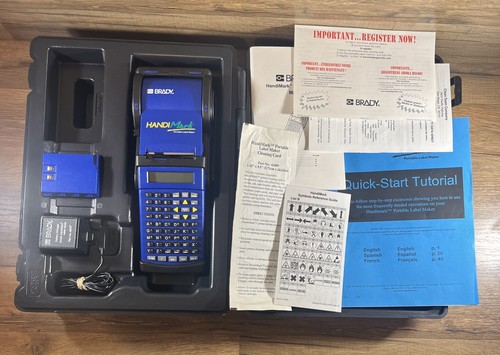 Brady HandiMark 42001 Portable Label Maker Wire Printer for sale online ...