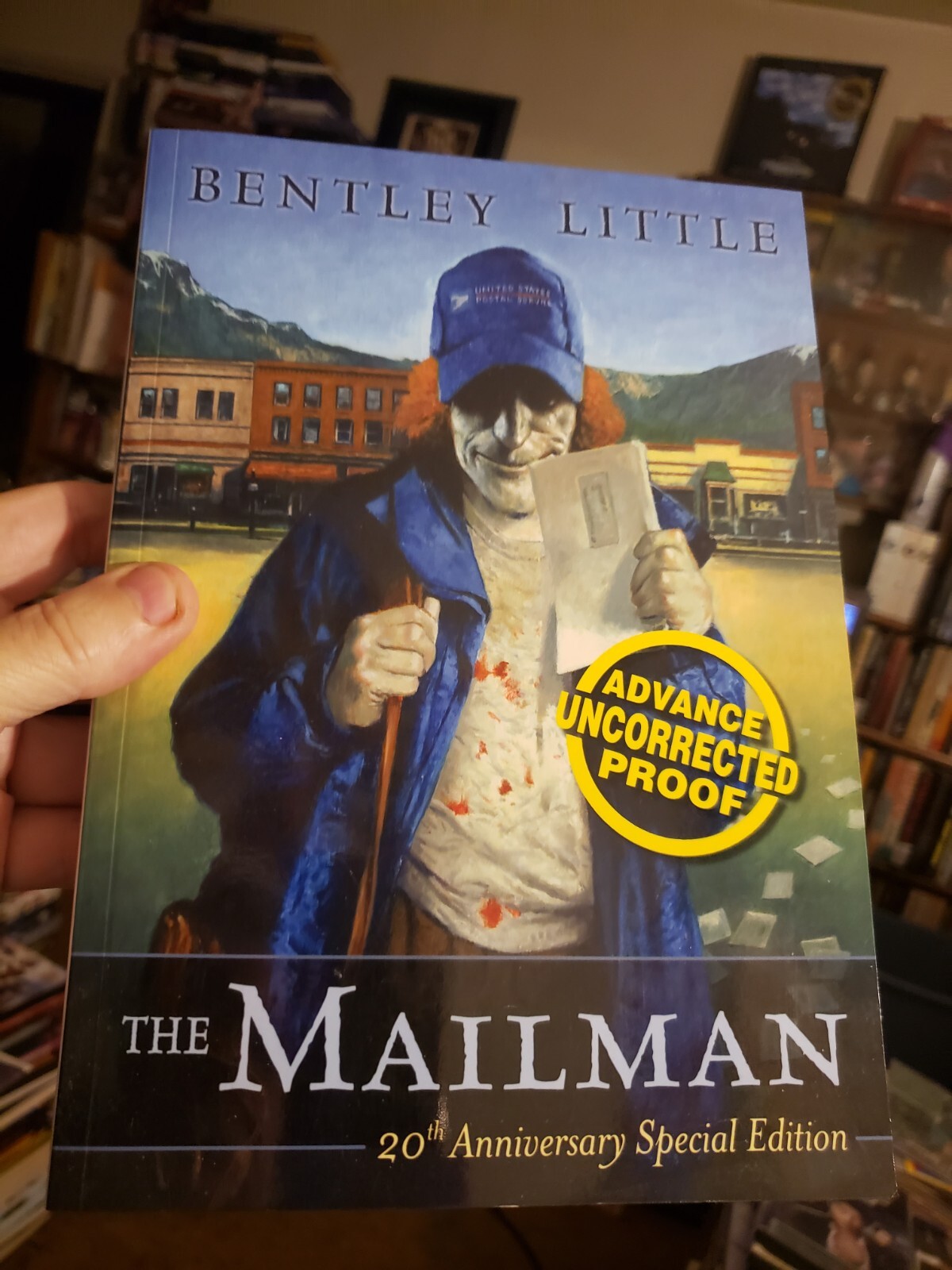 Bentley Little The Mailman Advance Uncorrected Proof 20th Anniversary ...