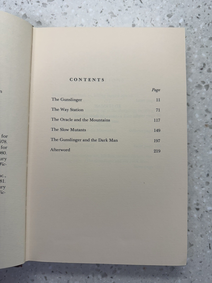 1ST EDITION l DARK TOWER: THE GUNSLINGER BY STEPHEN KING KEY BOOK MUST ...