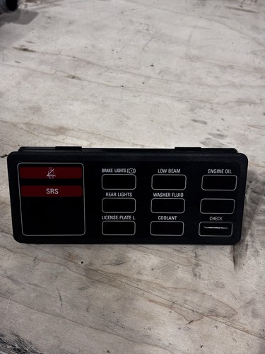 Check Control Panel Dash Warning Light BMW E30 E28 325I 325E 325IX 535I ...