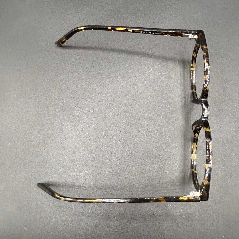 Warby Parker Gillian M 302 Eyeglasses Frame Black Oak Tort 52-20-145 ...