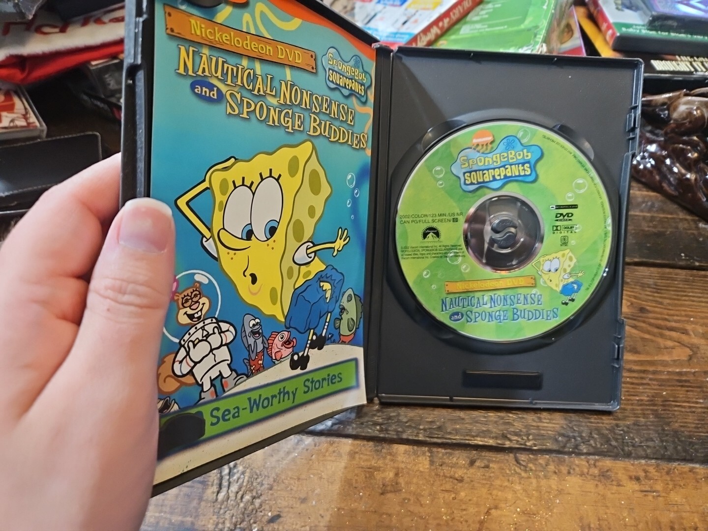 Spongebob Squarepants - Nautical Nonsense/Sponge Buddies (DVD, 2002) 97368767942 | eBay