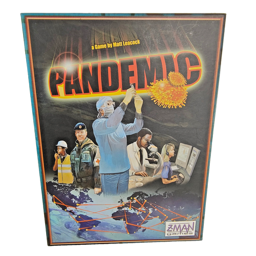 Pandemic Board Game by Z-Man Games Matt Leacock 1 Piece Missing ...