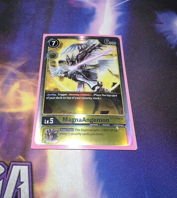 Digimon CCG Singles - MagnaAngemon - BT1-060 SR - Super Rare - LP | eBay