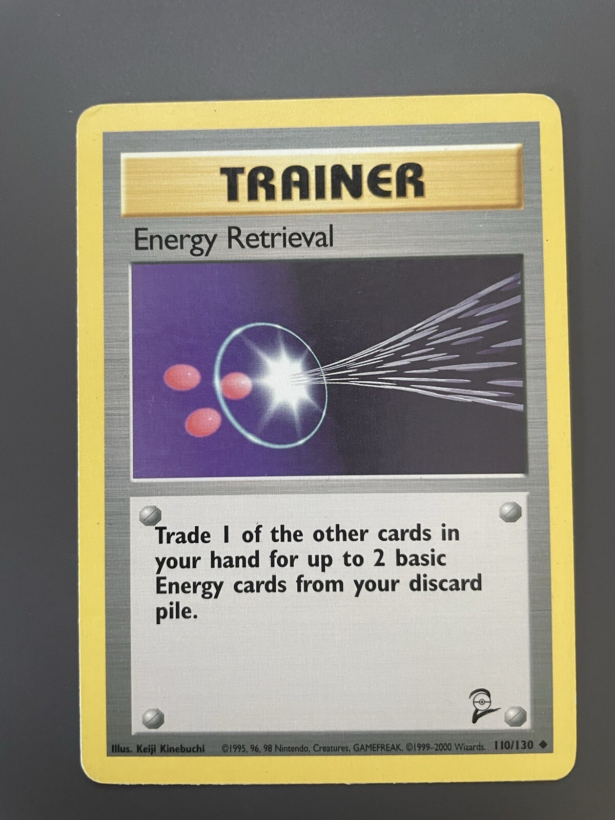 Pokémon TCG Trainer Energy Retrieval Base Set 2 110/130 | eBay