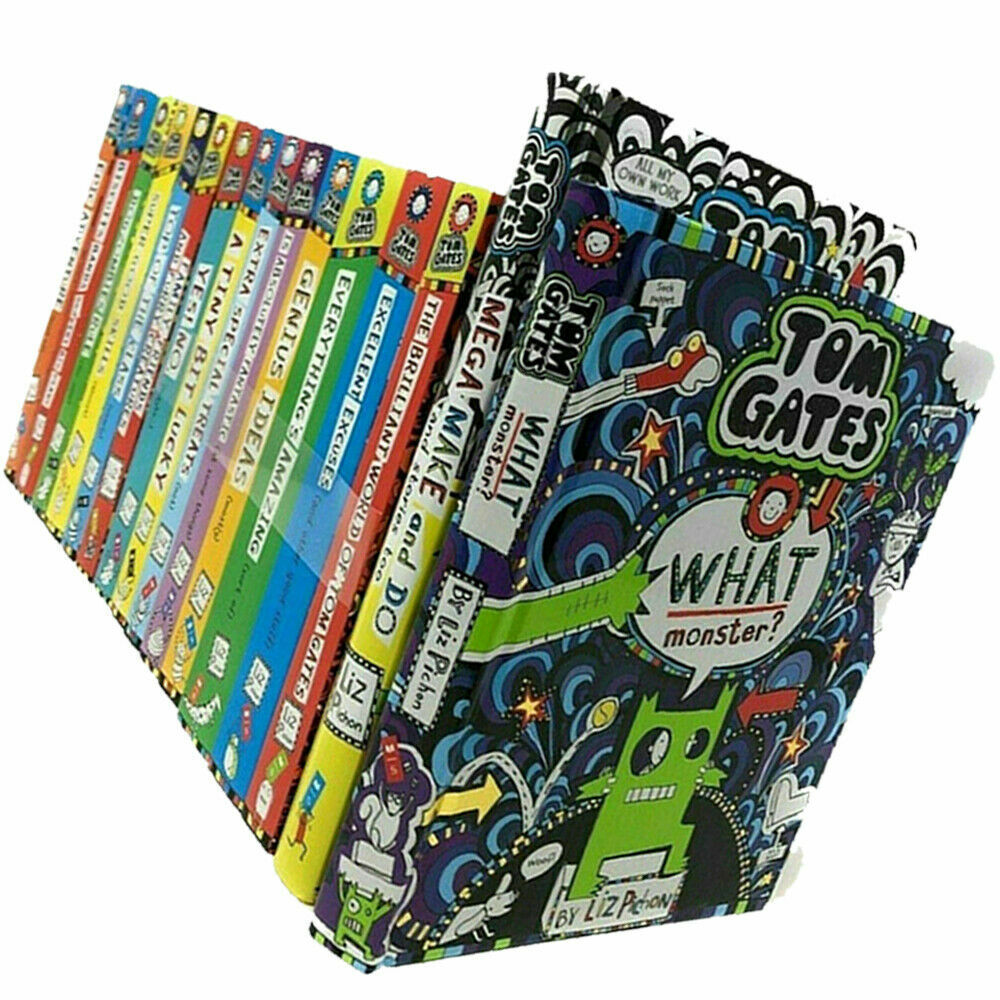 Tom Gates Liz Pichon 16 Books Collection Set Mega Make And Do, What ...