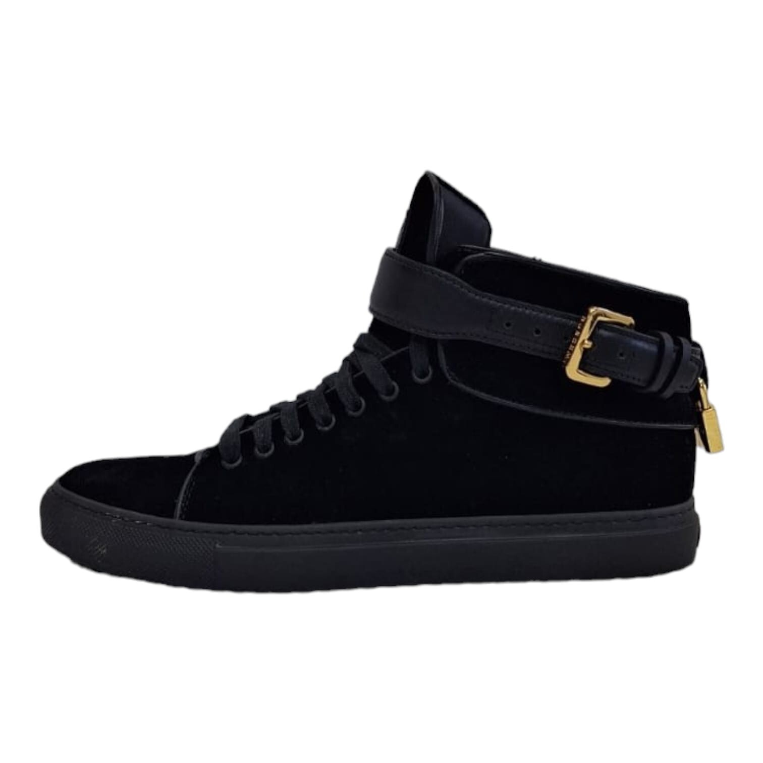BUSCEMI MEN SHOES BLACK SUEDE LEATHER LACE UP HIGH TO… - Gem