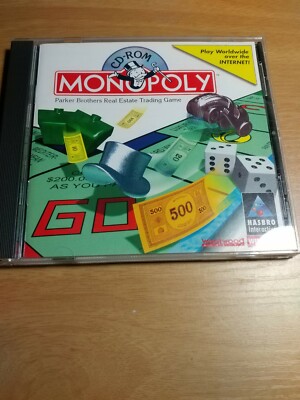 MONOPOLY-CD PC game-Hasbro Interactive/Westwood-Windows-jewel case ...