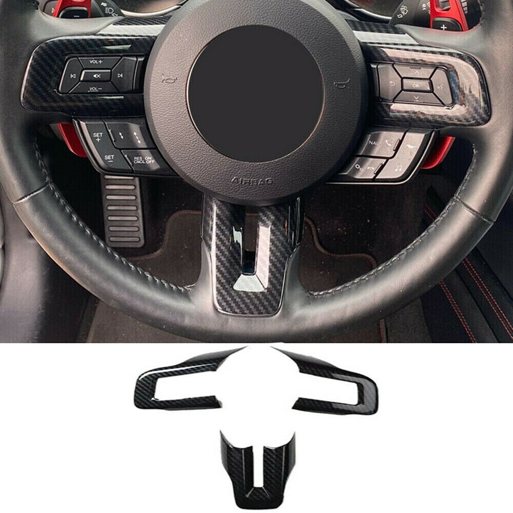 18x Inner Set Steering Wheel Dash Cover Trims Kits For Ford Mustang ...