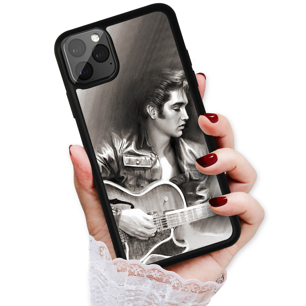( For iPhone 12 ) Back Case Cover H23176 Elvis Presley | eBay