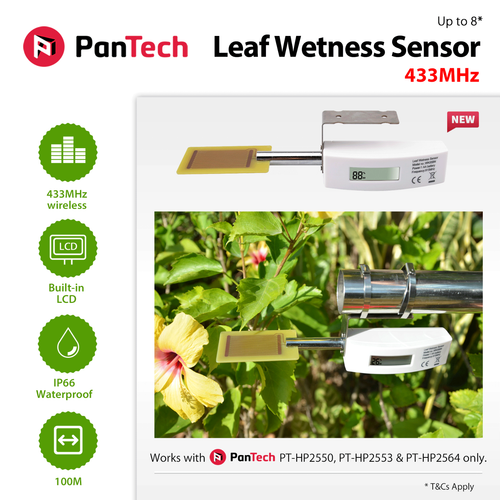 Leaf Wetness Sensor design for PanTech Weather Station PT HP2550 PT ...