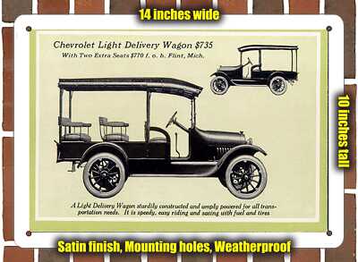 Metal Sign - 1922 Chevrolet (Sign Variant #20) | eBay